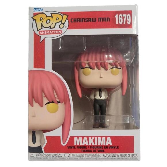 Funko | Toys | Funko Pop Animation Chainsaw Man Makima Vinyl Figure 679 ...